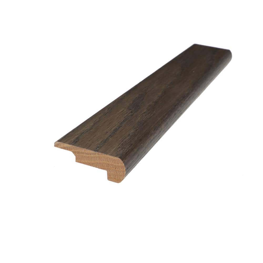 ROPPE Cadiz 0.5 in. T x 2.75 in. W x 78 in. L Matte Overlap Wood Stair ...