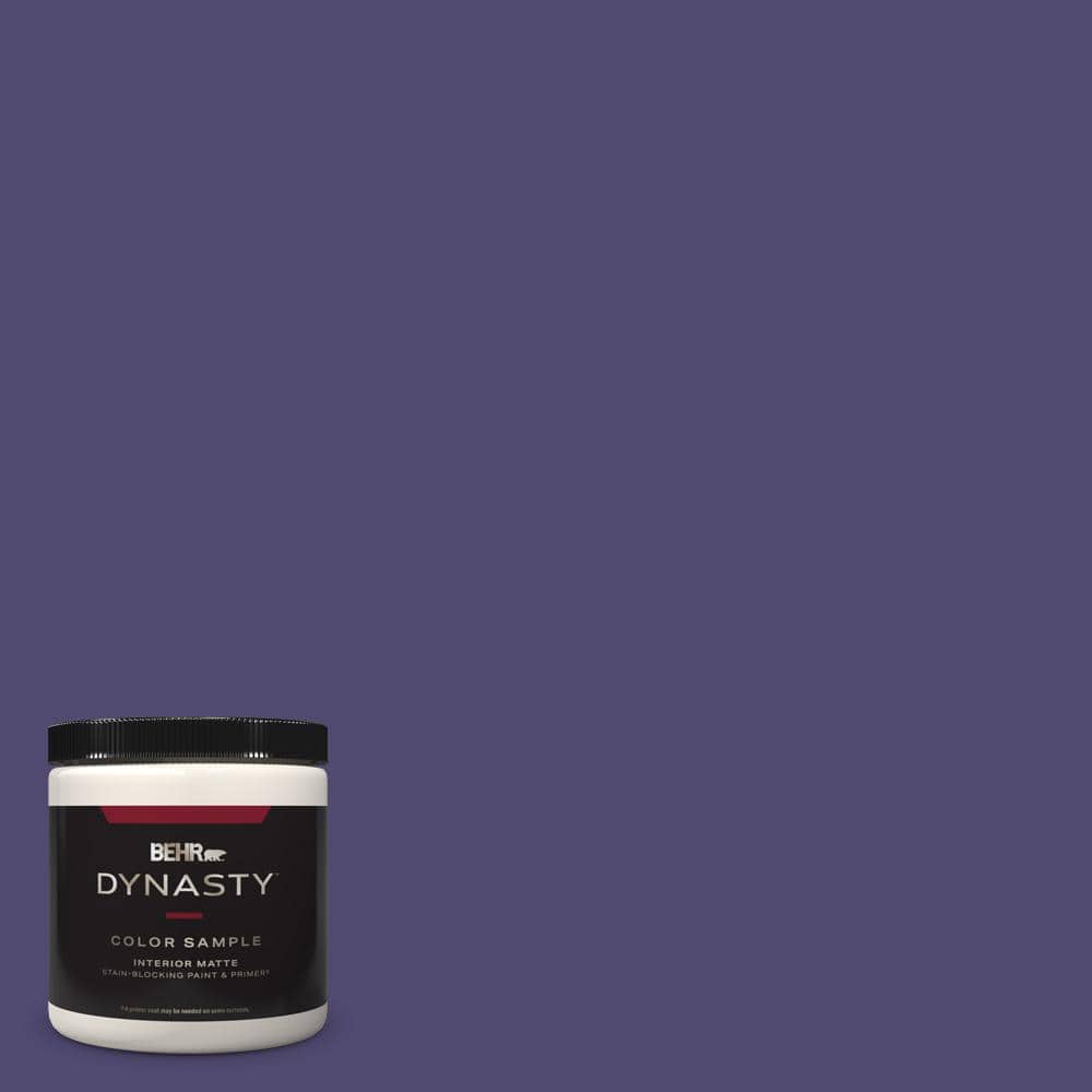 BEHR DYNASTY 8 oz. #T11-12 Harajuku Girl Matte Stain-Blocking Interior ...