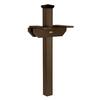 Highwood Hazelton Weathered Acorn 2-Sided Mailbox Post AD-MLBX2-ACE ...