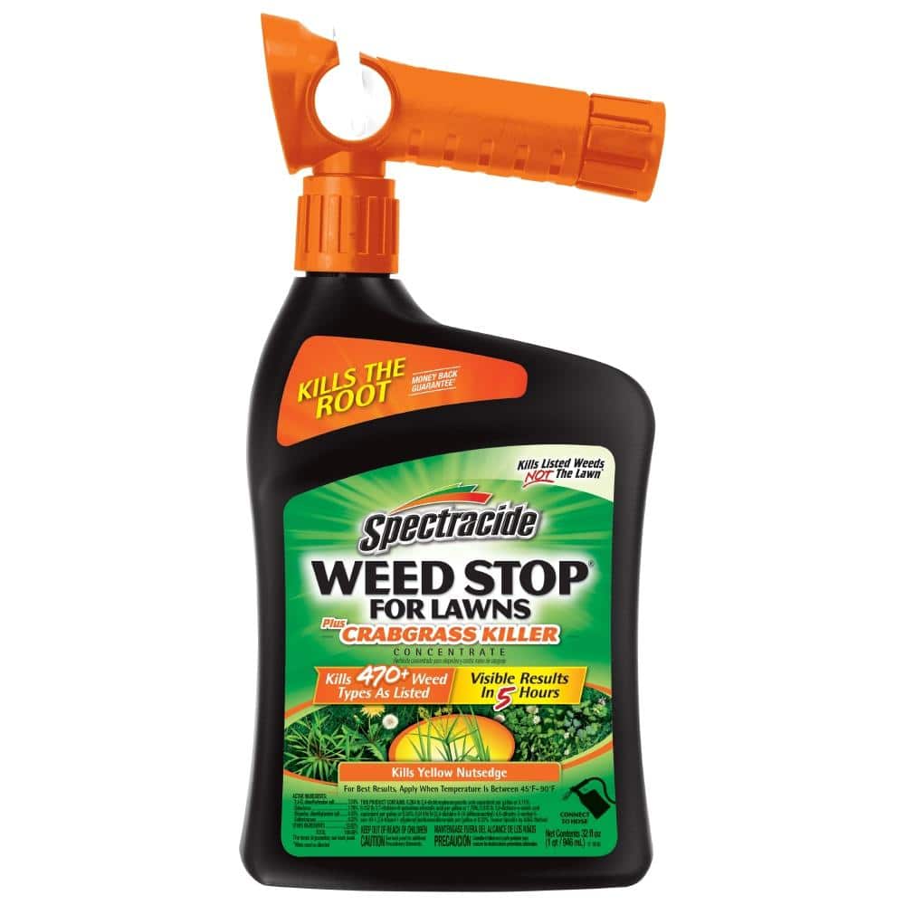 Spectracide 32 oz. Weed Stop for Lawns Plus Crabgrass Killer ...