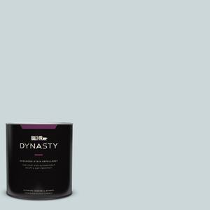 BEHR PREMIUM PLUS 1 qt. #740E-2 Misty Surf Satin Enamel Exterior Paint ...