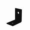 Simpson Strong-Tie HLPC 4 in. x 3 in. Black Powder-Coated Ornamental ...