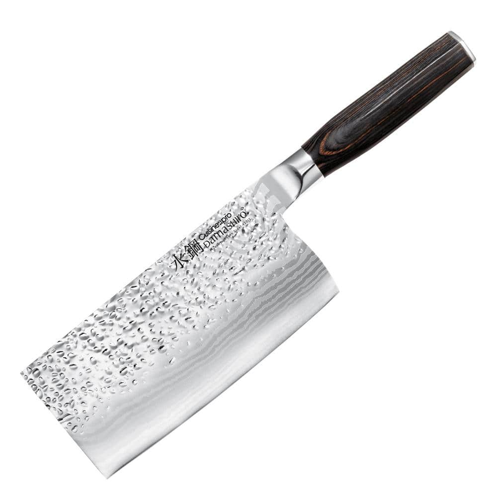 Reviews for Cuisine::pro DAMASHIRO EMPEROR 6.5 in. Cleaver Knife | Pg 1 ...
