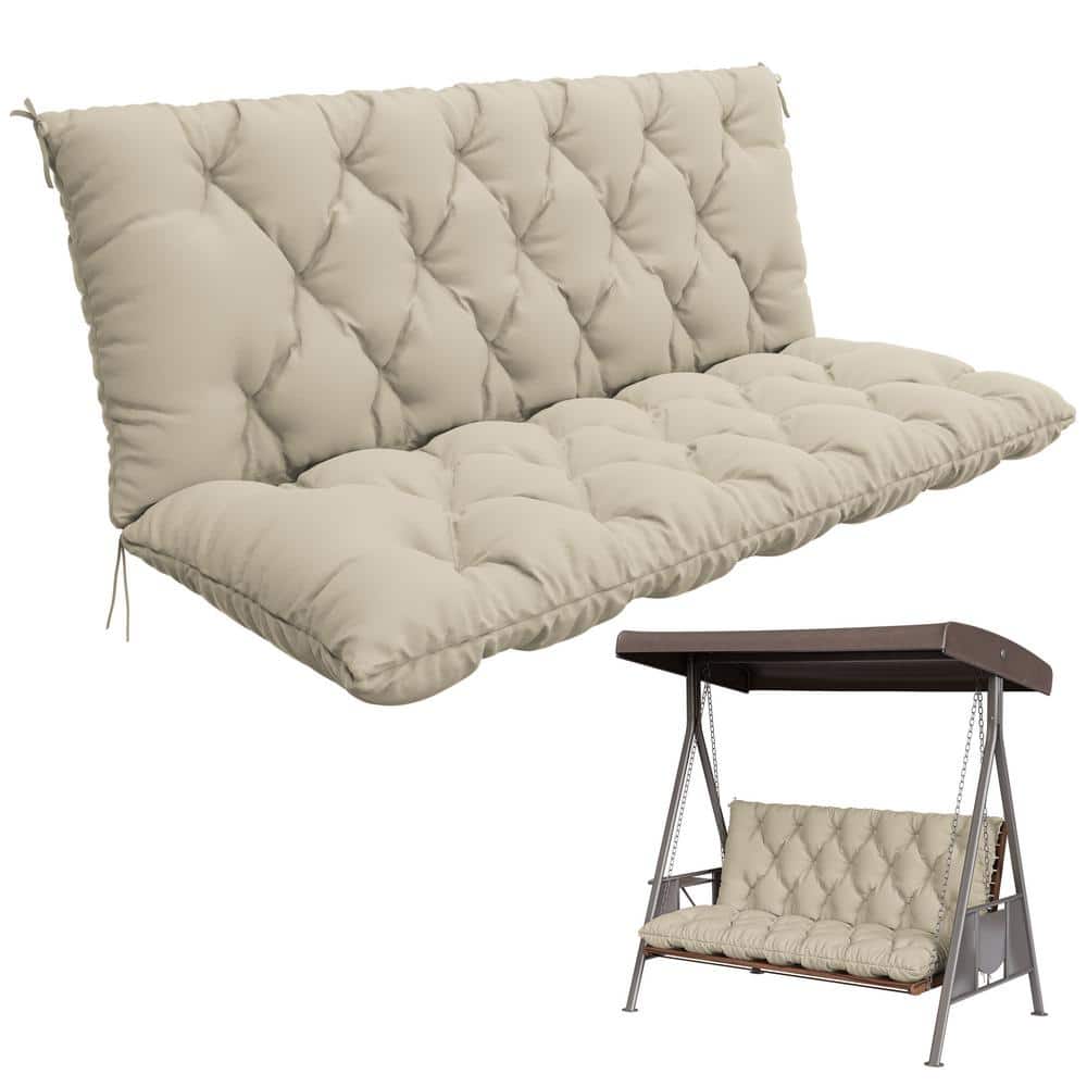 WNP 60 in. x 40 in. 2-3 Seater Patio Contoured Replacement Bench ...