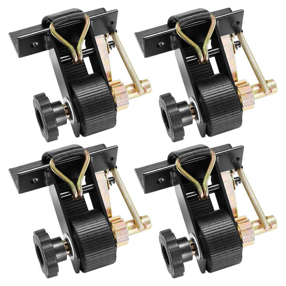 SKYSHALO Ladder Rack Ratchet Straps,1.5 in. x 7.4 ft.Ladder Rack Straps ...