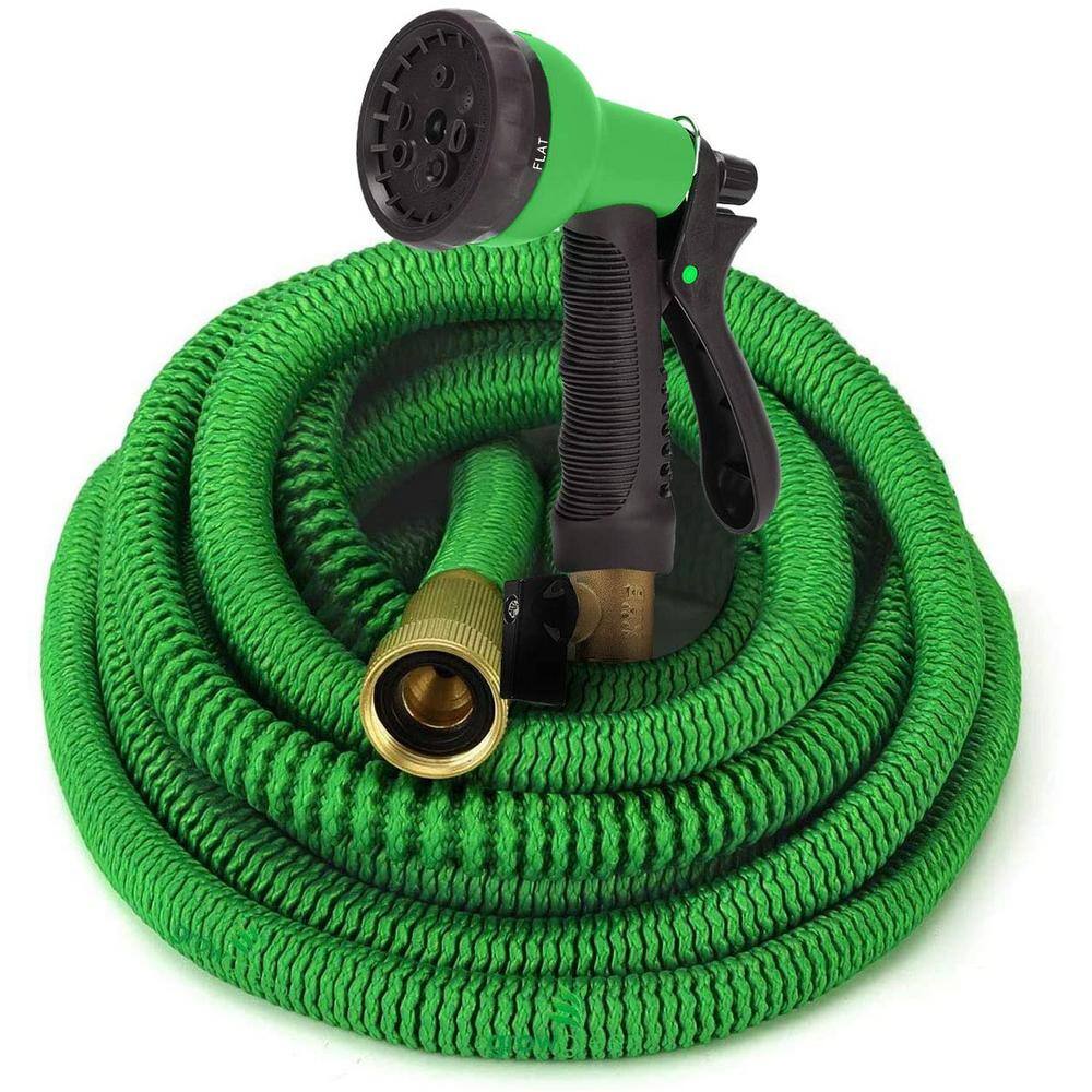 GrowGreen 3/4 in. x 100 ft. Expandable Garden Hose 82-GHB-100-HD - The ...