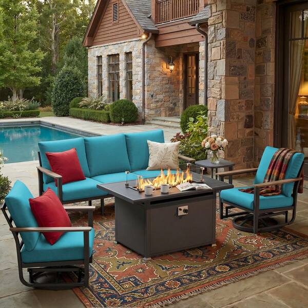 Teal - Patio Furniture - The Home Depot