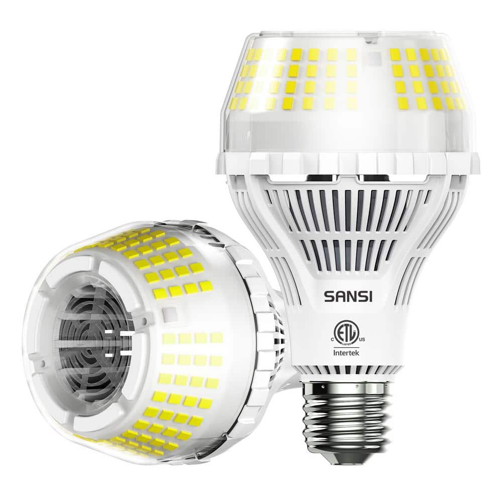 SANSI 200-Watt Equivalent A21 E26 Base Daylight (5000K) 3000 Lumen Non ...