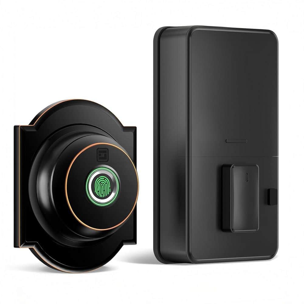 WRIGHTMASTER 3-in-1 Biometric Security Lock Keyless Entry System in ...