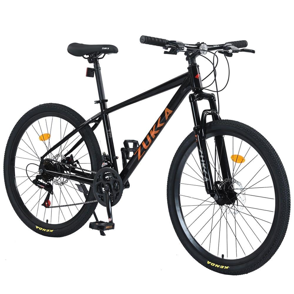 AFAIF 26 in. Road Bike, 24-Speed Suspension Outdoor Mountain Bike ...