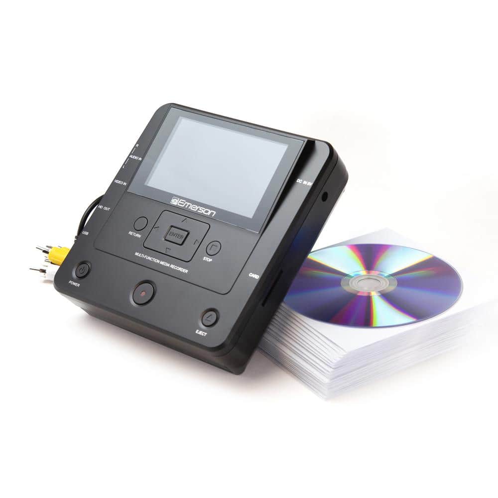 Emerson EMT-1200 Multi-Function Media Recorder in Black EMT-1200 - The ...