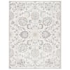 SAFAVIEH Glamour Ivory/Gray 8 ft. x 10 ft. Border Floral Area Rug ...