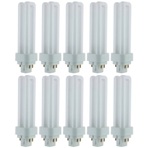 Sunlite 72-Watt Equivalent PL-C G24q2 4-Pin Base CFL Plug In Light Bulb ...