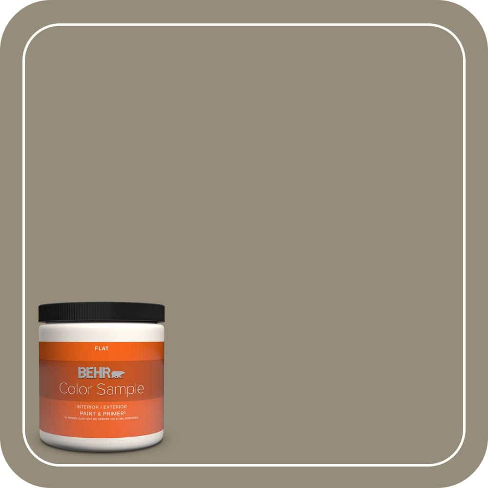 BEHR PREMIUM PLUS 8 oz. #770D-5 Carriage Door Flat Interior/Exterior ...