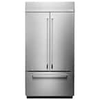 KitchenAid 24.2 cu. ft. Built-In French Door Refrigerator in Panel ...