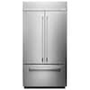 KitchenAid 20.8 cu. ft. Built-In French Door Refrigerator in Stainless ...