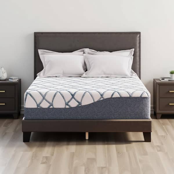 Benjara Himy King Firm Response Memory Foam 14 in. Mattress BM326729 ...