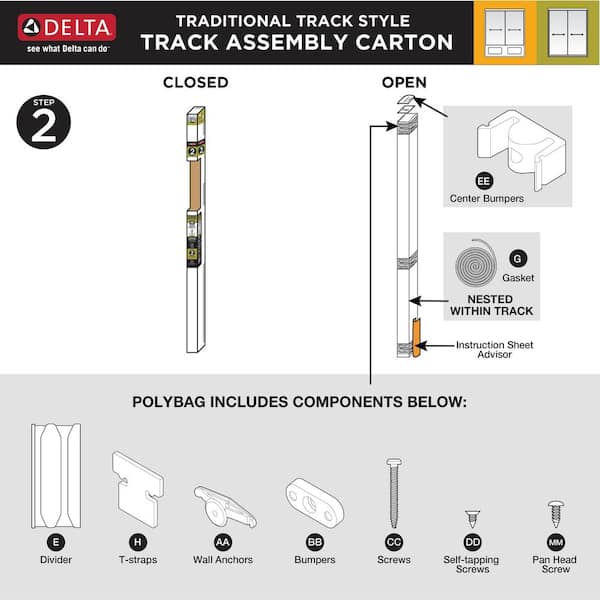 Delta Sliding Glass Shower Door Parts Diagram | Reviewmotors.co