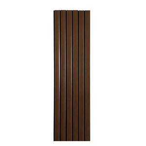 Ejoy 94.5 in. x 4.8 in. x 0.5 in. Vinyl Wall Siding Panel in Dark ...