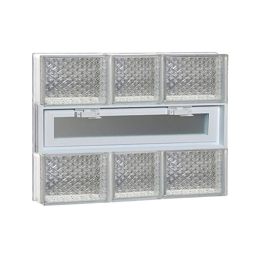 Clearly Secure 21.25 in. x 17.25 in. x 3.125 in. Frameless Diamond ...
