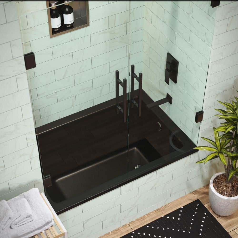 Swiss Madison Voltaire 54 in. x 30 in. Rectangular Soaking Drain Drop ...