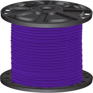 Southwire 2,500 ft. 12 Purple Solid CU THHN Wire 21204305