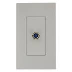 Leviton Decora Plus Plastic Adapter, CATV Jack, White-80381-W - The ...