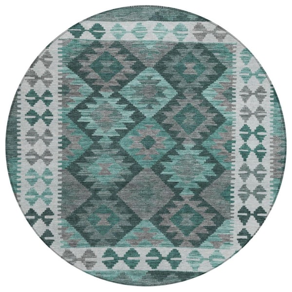 Addison Rugs Chantille Machine Washable Indoor/Outdoor Abstract ACN1915 ...