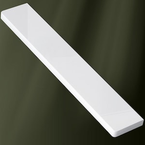 NTQ 21 in. Solid Surface Vanity Sidesplash Bathroom Vanity Side splash ...