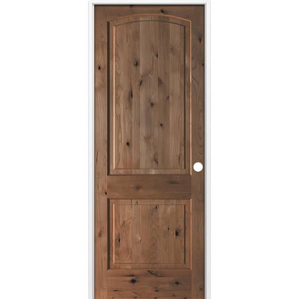 Have a question about null 30 in. x 96 in. Rustic 2-Panel Arch Top Left ...