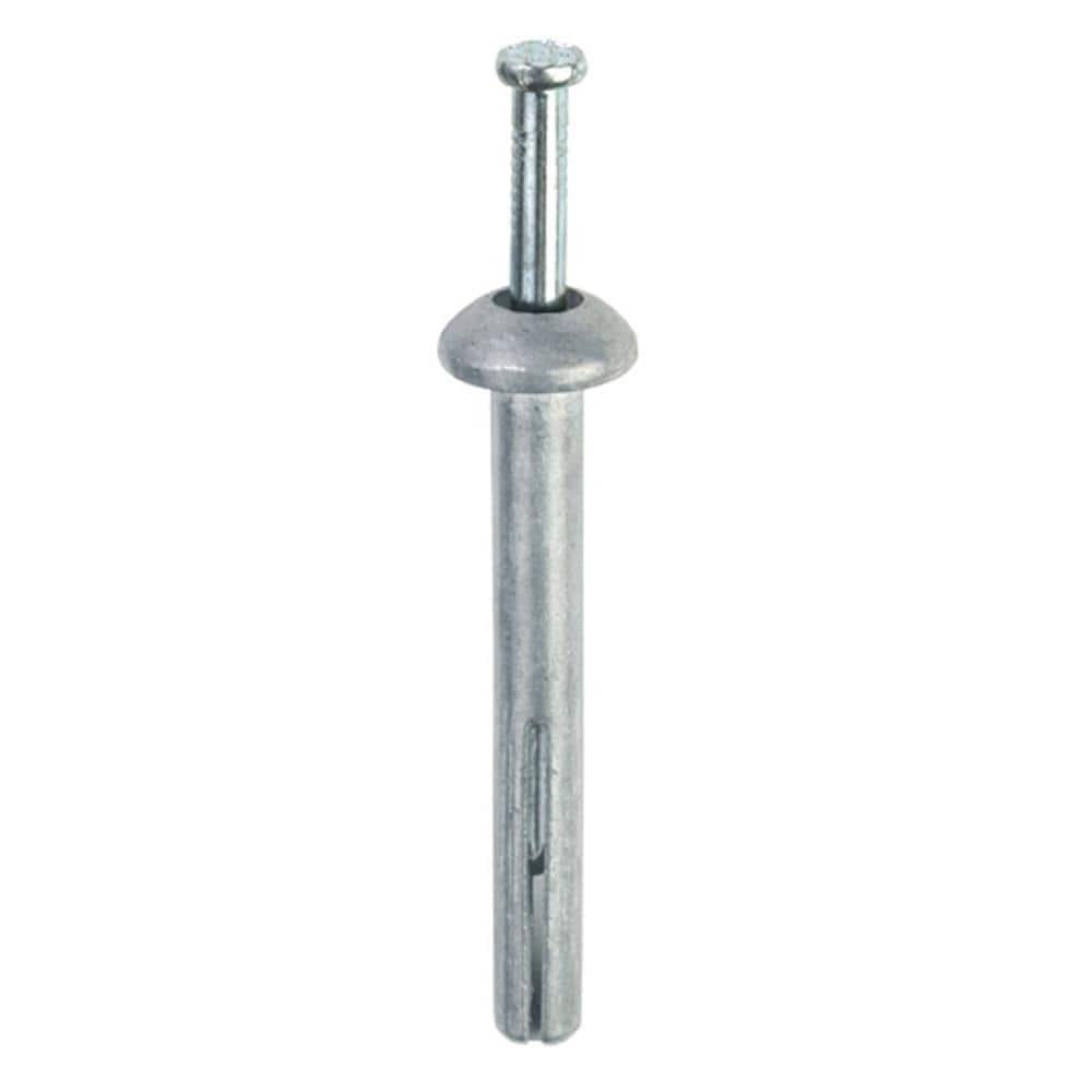 Red Head 1/4 in. x 3 in. Hammer-Set Nail Drive Concrete Anchors (75 ...
