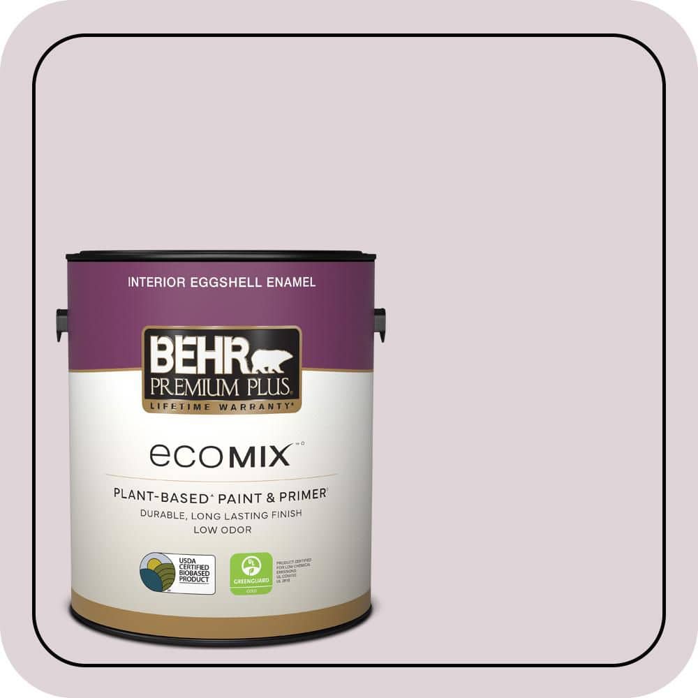 BEHR PREMIUM PLUS 1 gal. #PPU16-07 Mystic Fairy Eggshell Enamel EcoMix ...