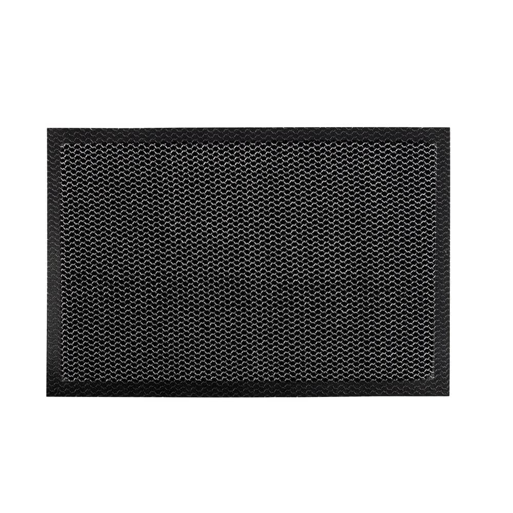 Floortex Doortex Meshmat Entrance Mat, Metallic Gray-16 in. x 24 in ...