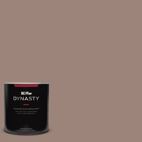 BEHR DYNASTY 1 qt. #PMD-52 Flower Wood Matte Interior Stain-Blocking ...