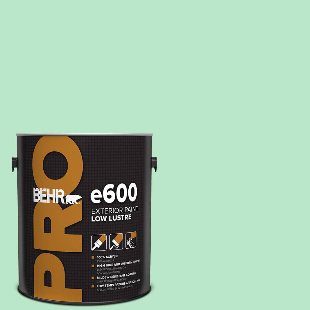 BEHR PRO 1 gal. #460A-3 Canton Jade Low Luster Exterior Paint PR62001 ...