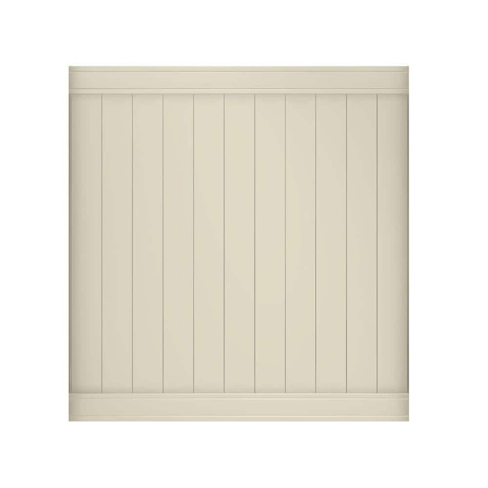 Have a question about Veranda Pro-Series 6 ft. H x 6 ft. W Tan Vinyl ...