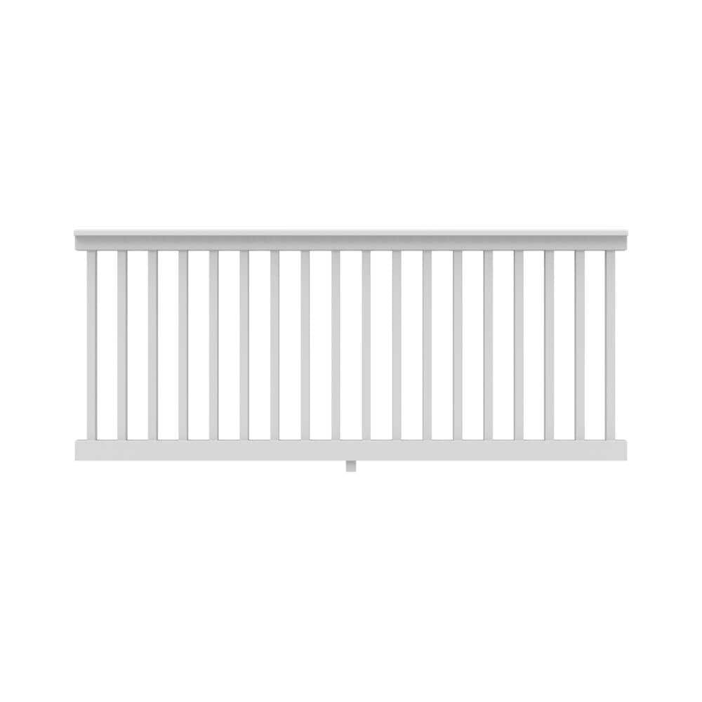 RDI Finyl Line 8 ft. x 42 in. H - T-Top Level Rail Kit - White 73019665 ...