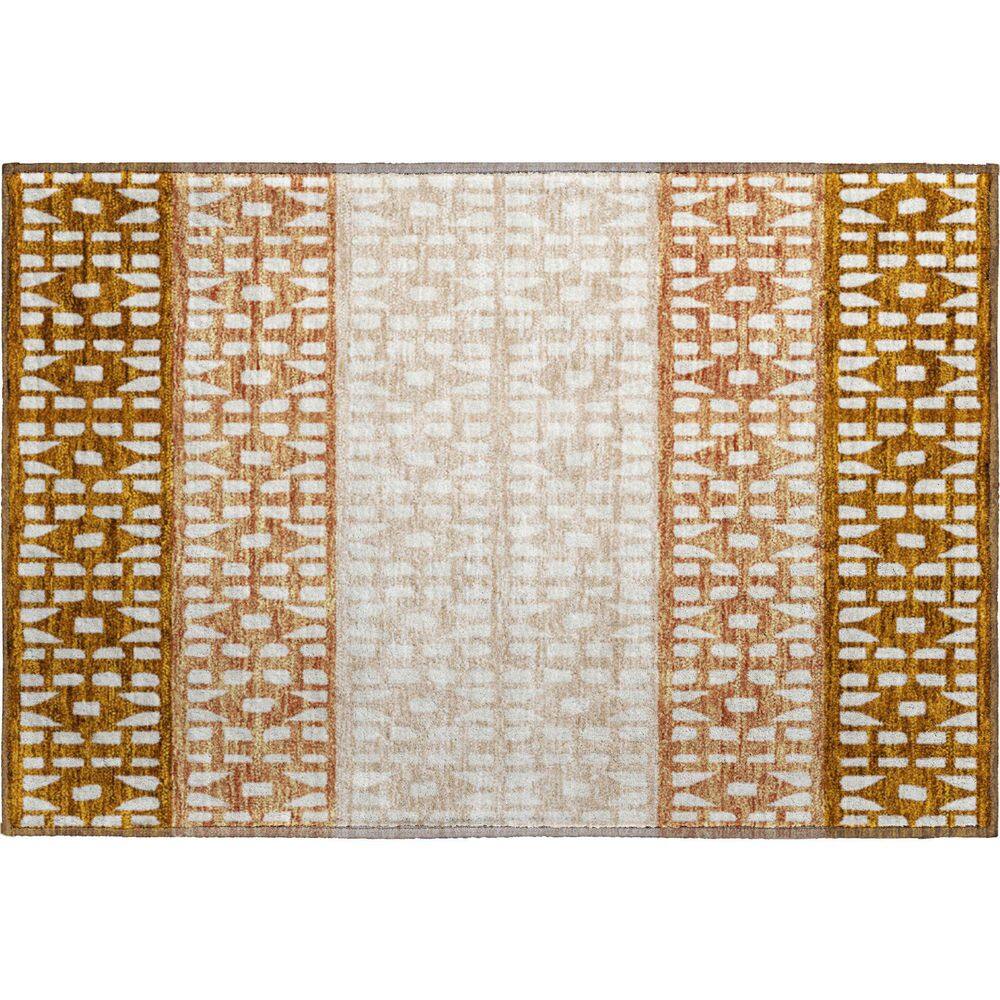 Addison Rugs Mayfield Premium Machine Washable Abstract AMF964 Paprika ...