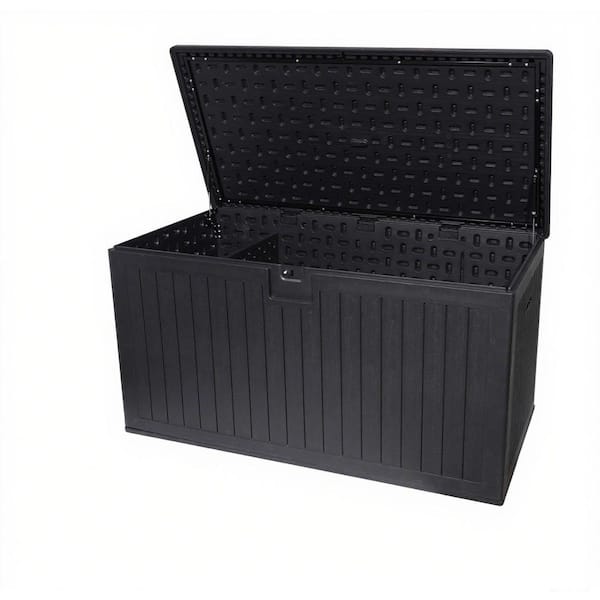 230 Gallons Deck Box with Extra Large Storage Capacity, Lockable ...