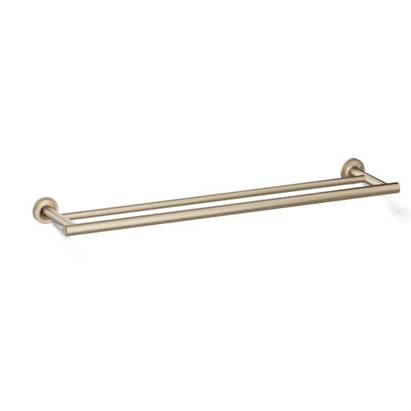 KOHLER Purist 24 in. Towel Bar in Vibrant Brushed Bronze K-14375-BV ...