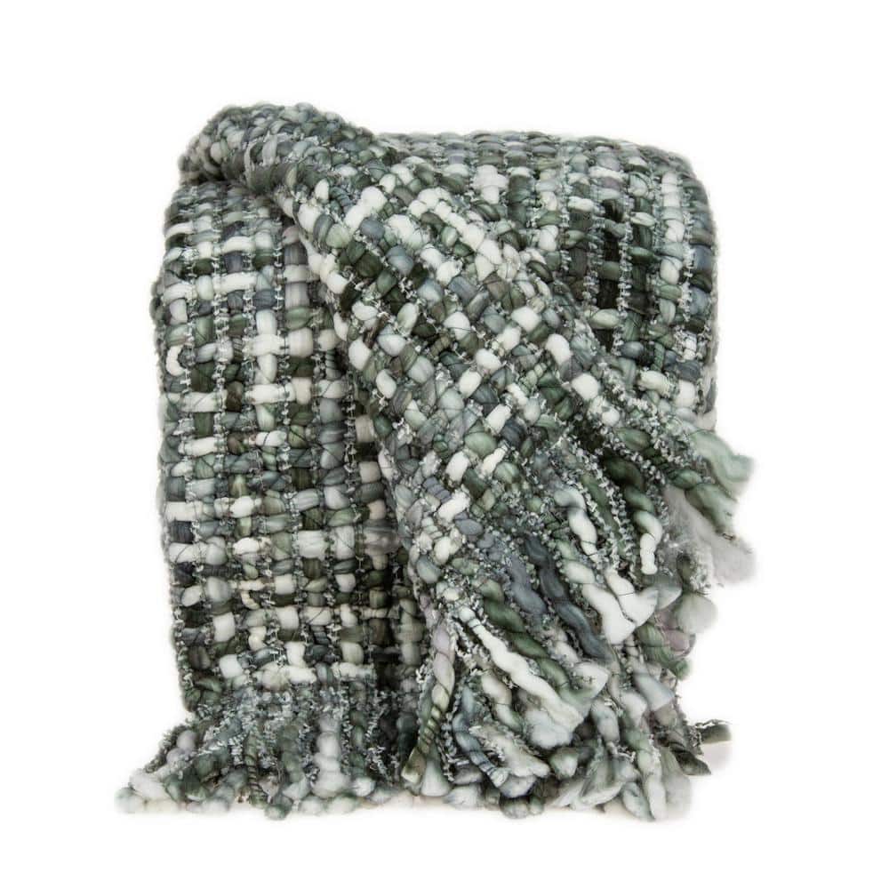 PARKLAND COLLECTION Mia Transitional Multi-colored Handloomed 52 in. x ...