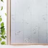 COTTON COLORS 35.4 in. x 78.7 in. Decorative and Privacy Window Film ...