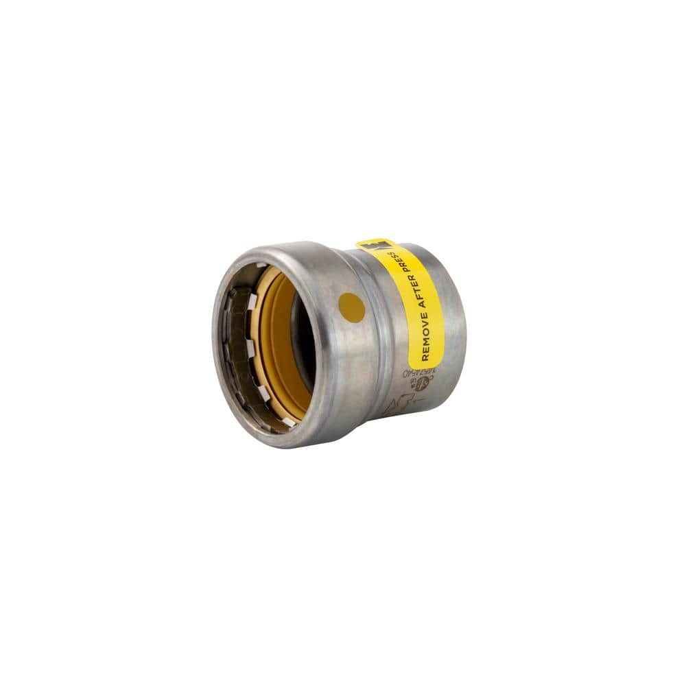 Streamline 1 in. Carbon Steel Press Cap Fitting CP07011GH - The Home Depot
