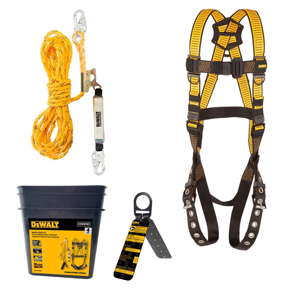 DEWALT Rooftop Safety Kit DXFP120050 - The Home Depot