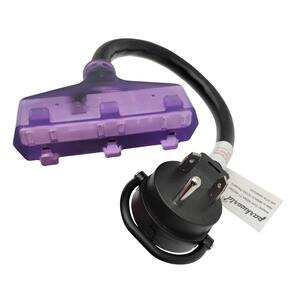 Southwire 1.5 ft. 10/3 STW 50-Amp to 30-Amp RV Power Adapter Extension ...