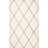nuLOOM Dotted Diamond Trellis Ivory 5 ft. x 8 ft. Area Rug MTVS176D-508 ...