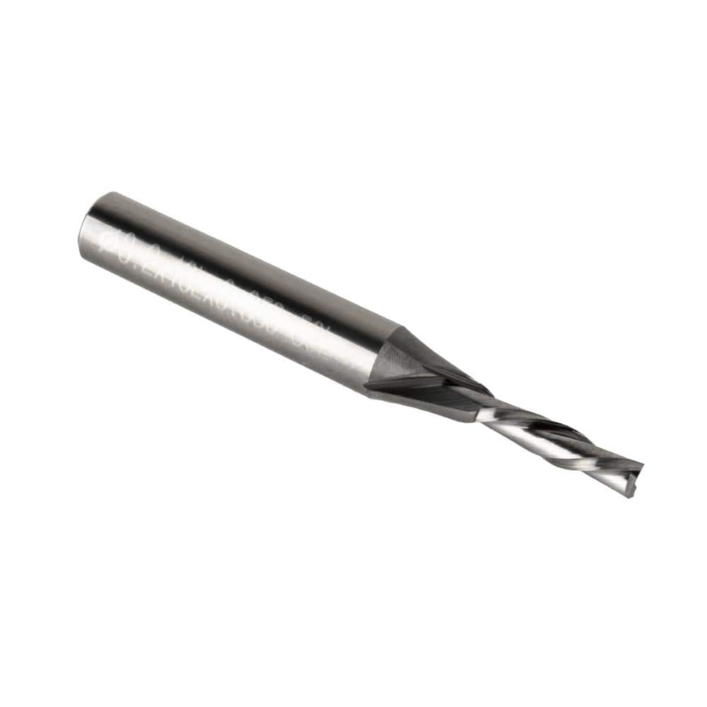 POWERTEC 1/4 in. Shank Spiral Bit with Down Cut, 1/8 in. Cutting ...