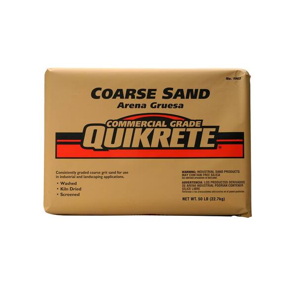Have A Question About Quikrete 100 Lbs Commercial Grade Coarse Sand Have A Question About Quikrete 100 Lbs Commercial Grade Coarse Sand