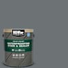 BEHR PREMIUM 1 gal. #MQ5-28 Dawn Gray Solid Color Waterproofing ...
