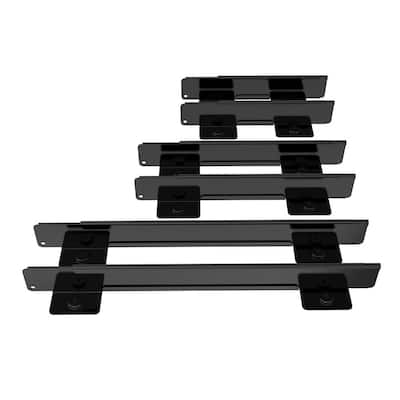 Husky Adjustable 8 in. to 24 in. Magnetic Drawer Divider 6-piece set ...